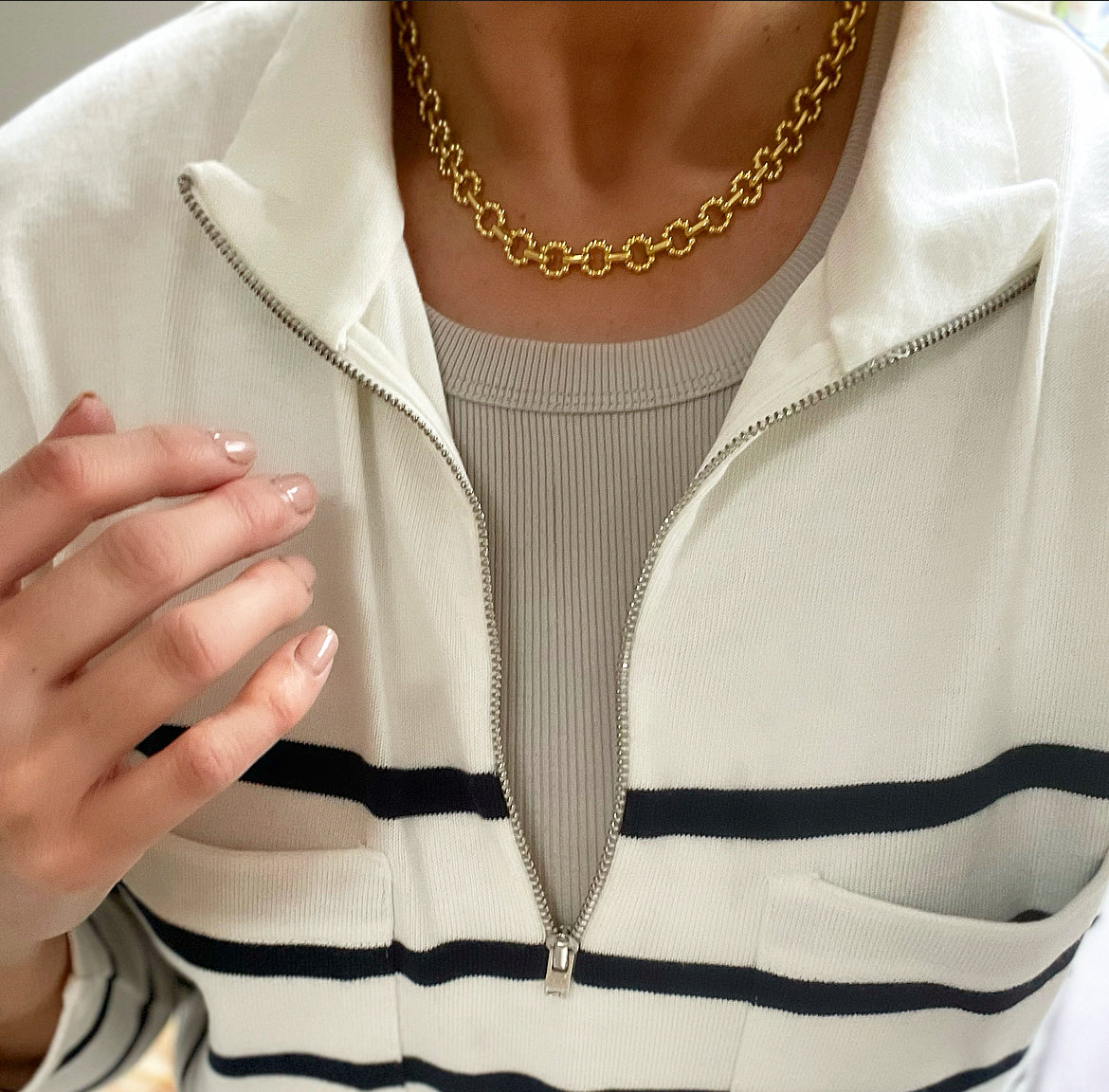 Anais Link Chain Necklace – Emma Louise Accessories